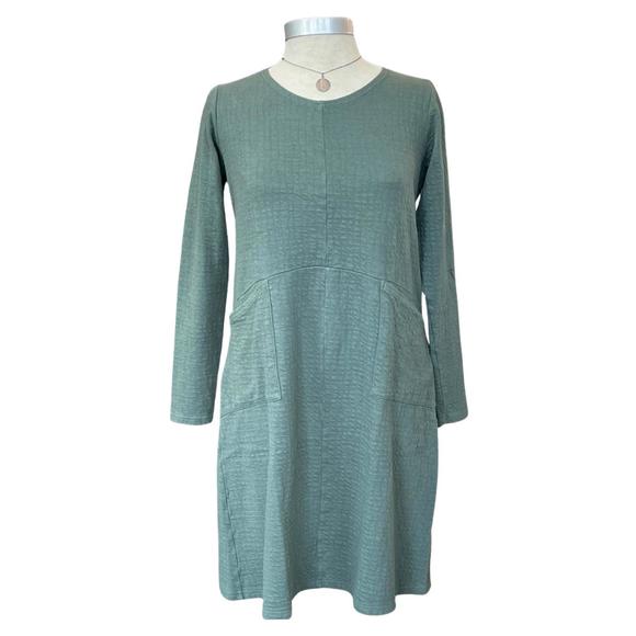 cut loose | Dresses | New Cut Loose Long Sleeve Pocket Dress In Myrtle ...